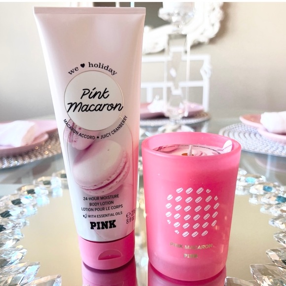 PINK Victoria's Secret | Other | Victorias Secret Pink Macaron Set Body ...